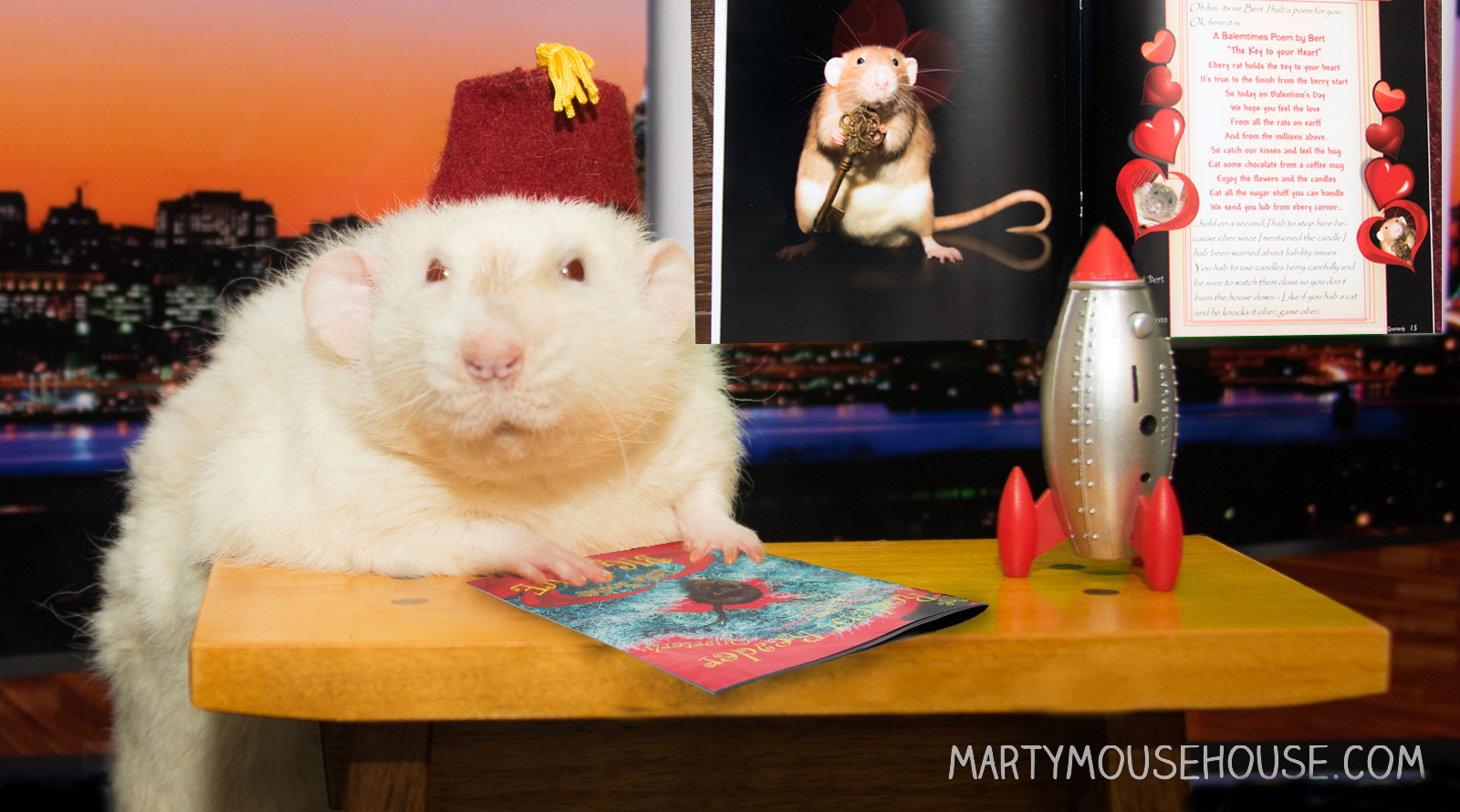 Rodent Reader Quarterly – Marty Mouse House